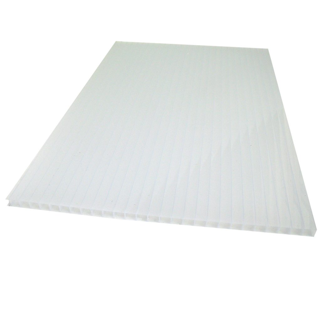 Twinwall Polycarbonate Opal 10mm – Buy Pergola Roofing